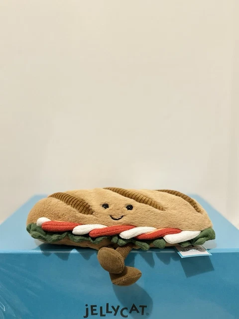 JELLYCAT AMUSEABLES CAPRESE Baguette Genuine Brand New With Tags And ...