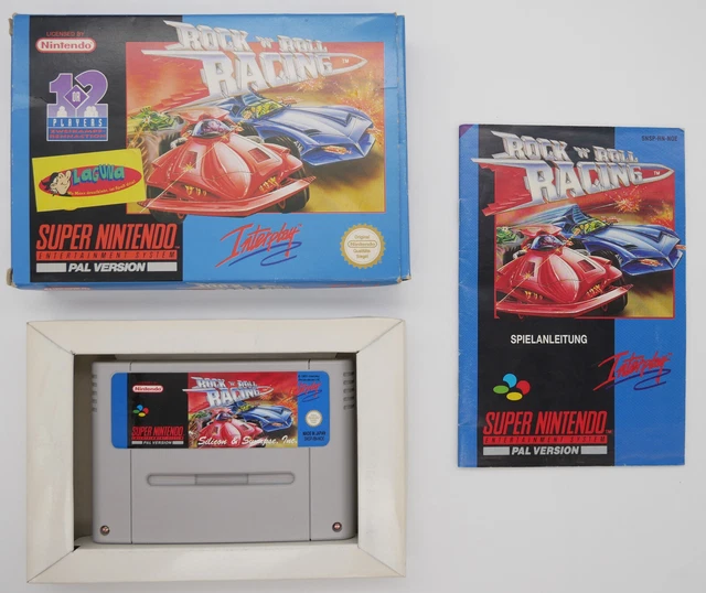 ROCK N ROLL Racing | Super Nintendo SNES | komplett in OVP boxed CIB ...