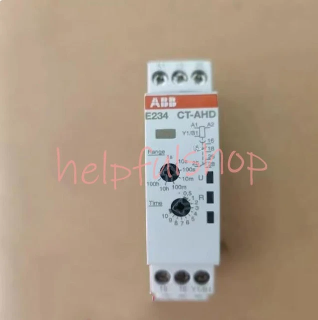 1PCS NEW IN Box ABB CT-AHD.22 E234 1SVR500110R0100 Time Relay 0.05s ...