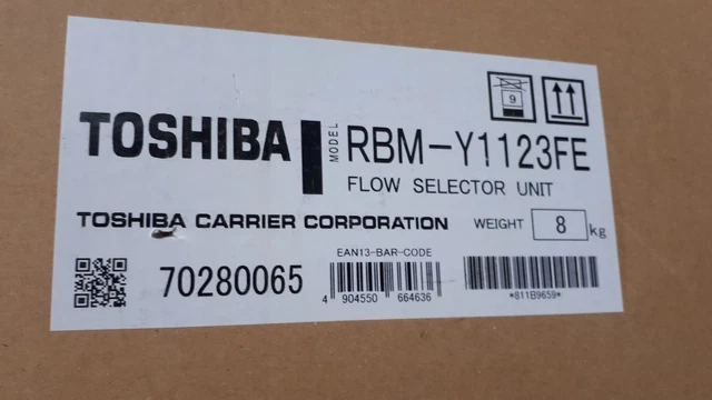 TOSHIBA AIR CONDITIONING Flow Selector Unit RBM-Y1123FE £189.99 ...