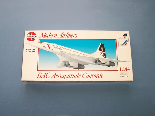 AIRFIX MODERN AIRLINERS BAC Concorde (Special Edition) Model Kit 1:144 ...