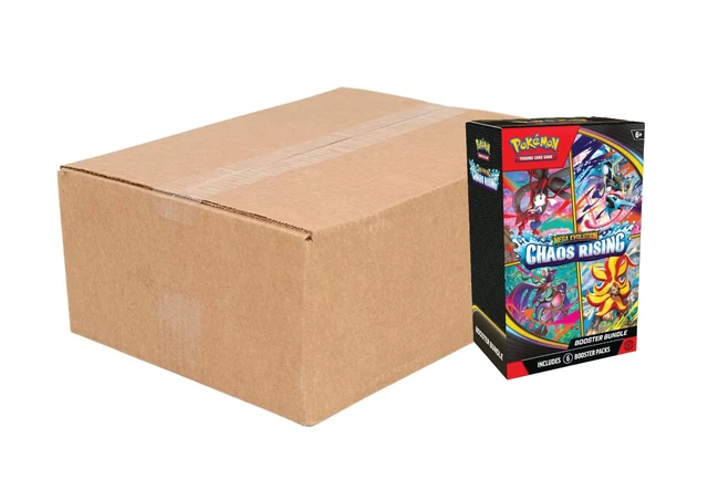 POKEMON ME04 MEGA Evolution Chaos Rising Booster Bundle Sealed Case - C ...