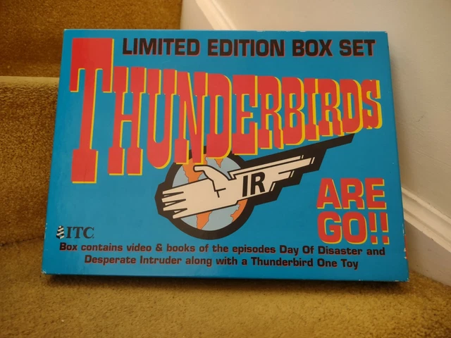 THUNDERBIRDS ARE GO! ITC Limited Edition VHS Box Set - Complete with Toy EUR 4,58 - PicClick FR