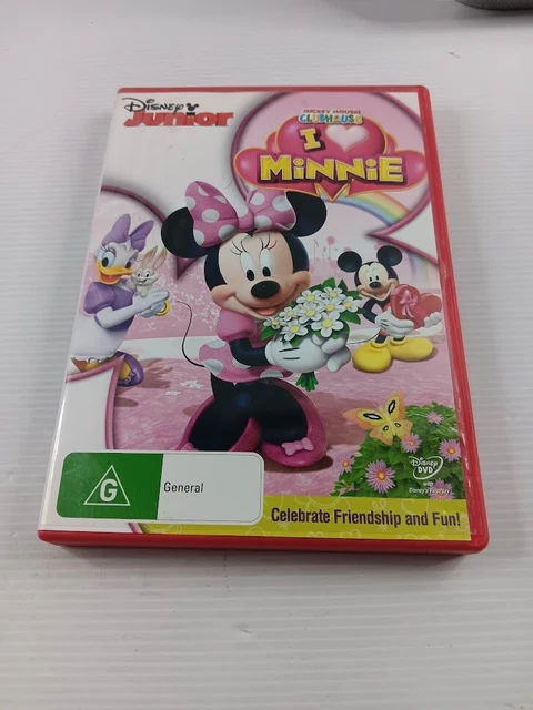 MICKEY MOUSE CLUBHOUSE - I Heart Minnie (DVD, 2011) region 4 PAL $9.99 ...