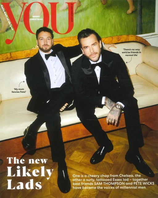 VOUS MAGAZINE: SAM Thompson, Pete Wicks, Angela Scanlon, Mode D'Hiver ...