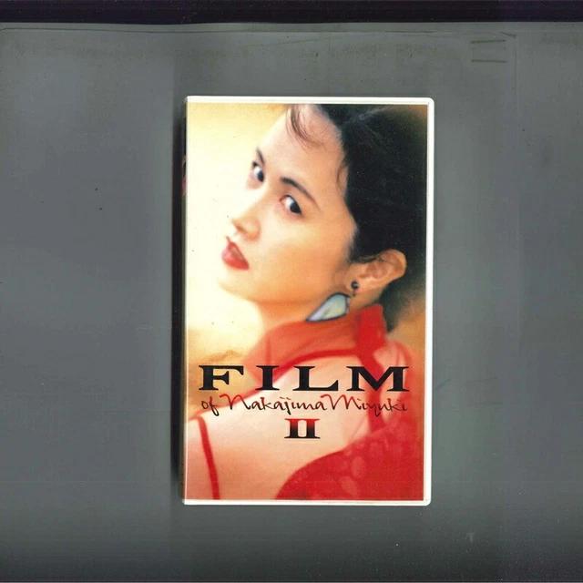 NAKAJIMA MIYUKI VHS A Film of II Pony Canyon Used M- Compact Case £39.84 - PicClick UK