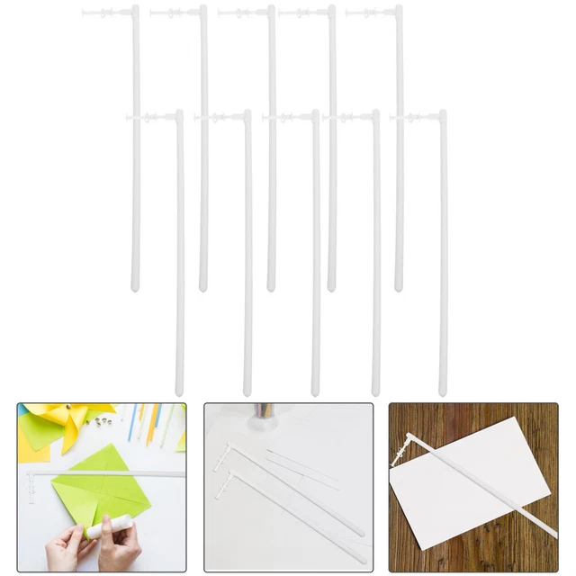 10 PCS WHITE Pvc Windmill Accessories Child Windmills for Garden £9.18 ...
