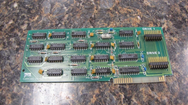 VINTAGE JMR FLOPPY Disc Controller Card - EF6 £8.30 - PicClick UK