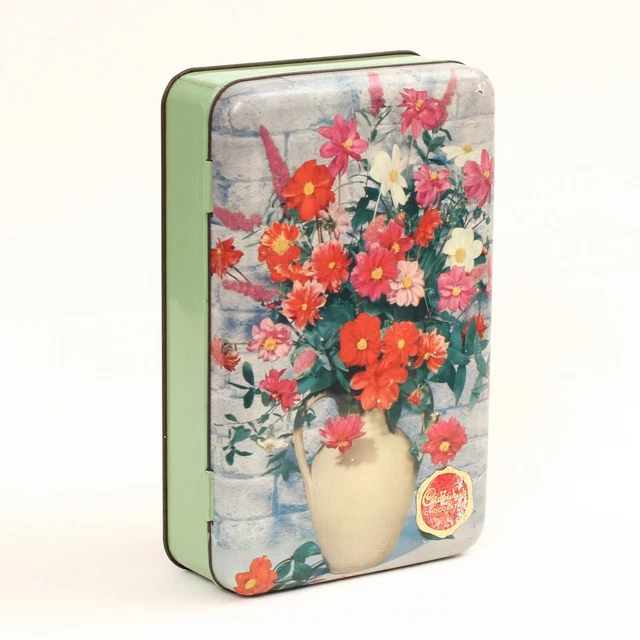 VINTAGE AUSTRALIAN 1950’S Cadbury Roses Chocolate Floral Tin (Pre ...