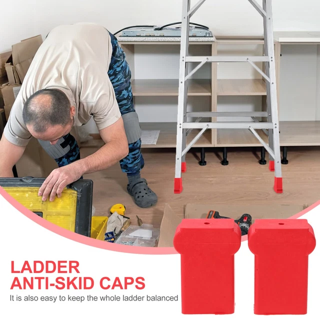 SET OF 2 Ladder Step Protector Top and Bottom Protectors Cap Pads £22. ...