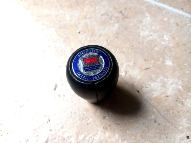 CLASSIC MINI COOPER S Les Leston Nos Morris Leather Gear Knob Bmc Mk1 ...