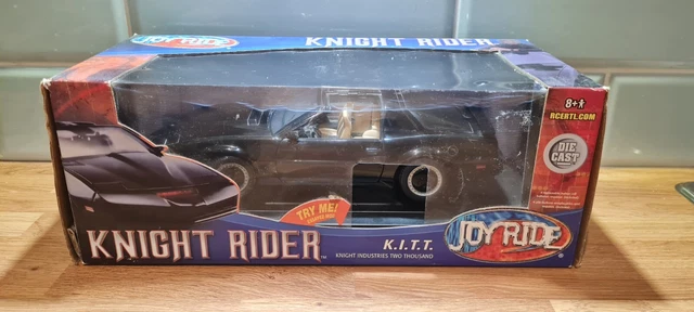 VINTAGE ERTL JOYRIDE 1:18 Knight Rider KITT 1982 Pontiac Firebird Trans ...