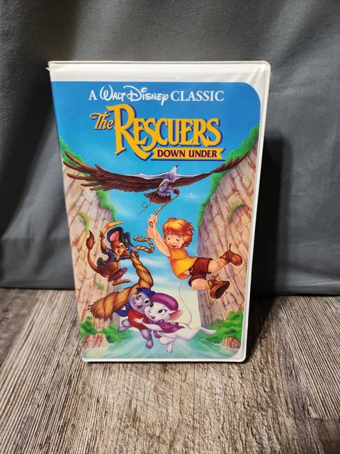 THE RESCUERS DOWN Under (VHS, 1991) £3.28 - PicClick UK