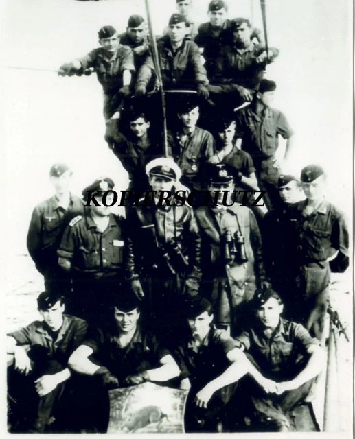 U-BOOT-KRIEG FOTO U 56 Kommandant Heinrich Miede Am Oberdeck Mit ...