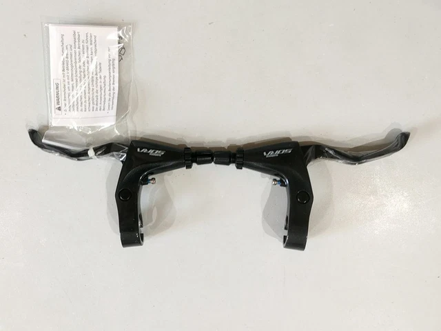 SHIMANO SORA BL-R3000 Dual-Pivot Flat Bar Road Bike V-Brake Lever Pair ...