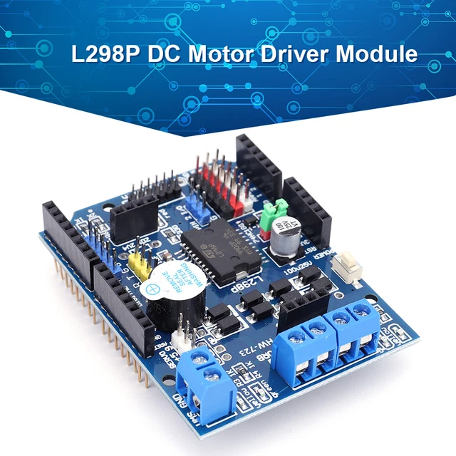 L298P DC MOTOR Drive Module H-Bridge DC Stepper Motor Controller for ... L298P DC MOTOR Drive Module H-Bridge DC Stepper Motor Controller for ...