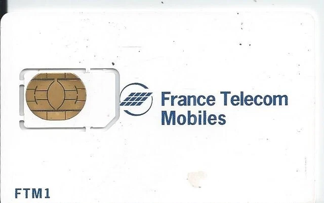 CARTE SIM _ France Telecom _ Visuel 7 _ Puce H _ Decoupe 2 EUR 1,00 ...