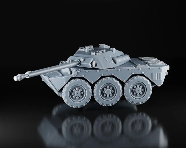 AMX 10 RC Tank 1:35, 1:72, 1:87, 1:100, 1:43, 1:48, 1:50, 1:60 3d Print ...