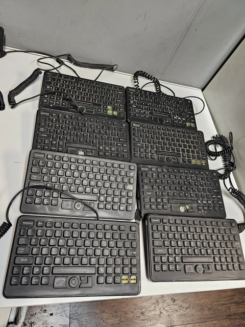 IKEY SL-86-911-FSR-USB INDUSTRIAL Backlit Keyboard with Emergency Key ...