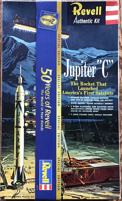 REVELL 50TH ANNIVERSARY Special Edition no H1819 Jupiter ''C'' £20.00 ...