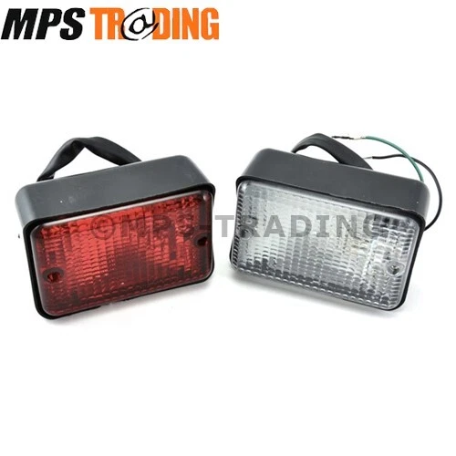 RECTANGULAR FOG AND Reverse Light Land Rover Series 3 Defender PRC7263 ...