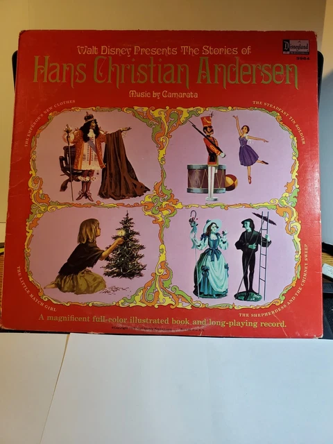 WALT DISNEY PRESENTS the story - Hans Christian Andersen VG++/EX R29 ...