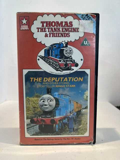 THOMAS THE TANK Engine And Friends - Vhs Video - The Deputation ...