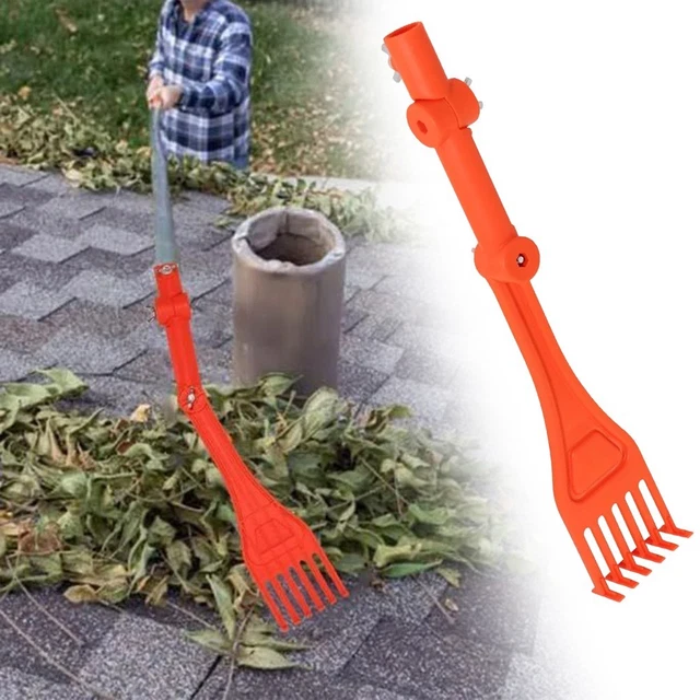ROTATING HANDLE GUTTER Cleaning Tool for Easy Leaf and Debris Removal ...