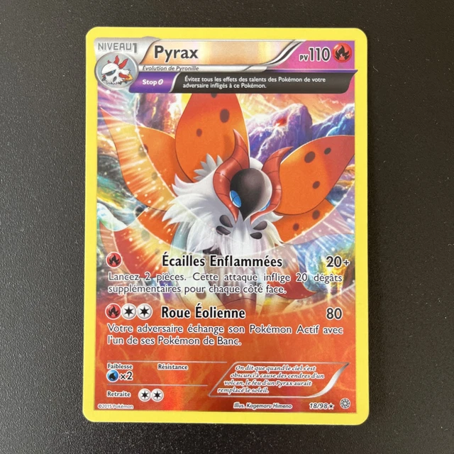 POKÉMON: PYRAX - ORIGINES ANTIQUES 18/98 - REVERSE RARE - VF EUR 1,00 ...