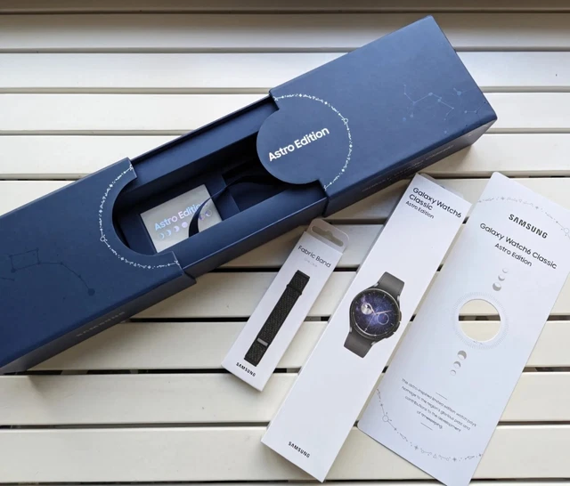 SAMSUNG GALAXY WATCH 6 Astro Limited Edition 47 mm come nuovo EUR 1,00 ...