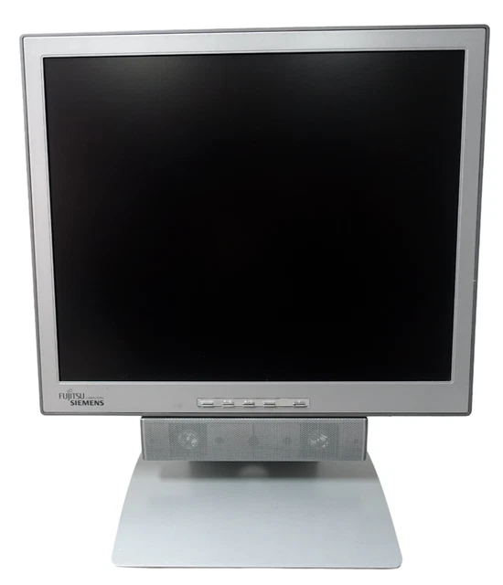 FUJITSU SIEMENS RETRO Monitor S 17-2 Model 780 + Lautsprecher Selten ...