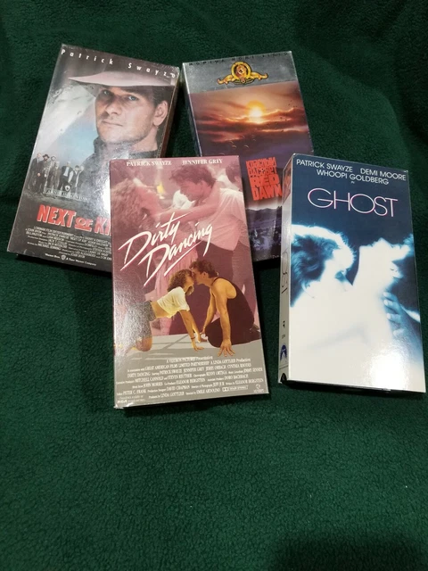 COLLECTION OF 4 Patrick Swayze vhs tapes £4.60 - PicClick UK
