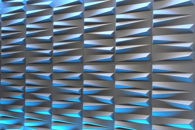 3D WALL PANELS glass wall cladding panels ceiling panels ceiling ...