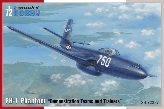 SPECIAL HOBBY 1:72 scale model kit FH-1 Phantom Demo Teams/Trainers ...