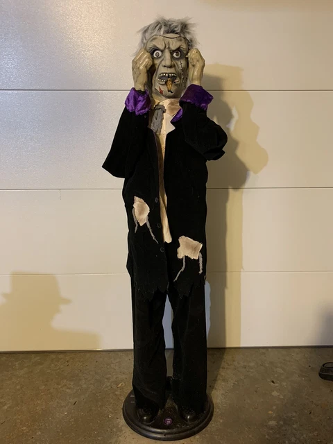 MAGIC POWER 2008 Life Size 6ft Animated Face Ripper Halloween ...