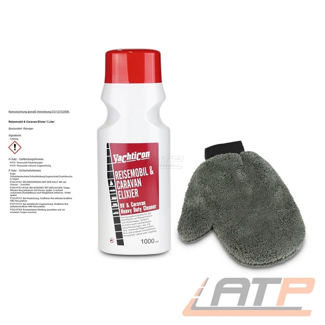 YACHTICON REISEMOBIL & Caravan Elixir Konzentrat 1 Liter + Wasch ...