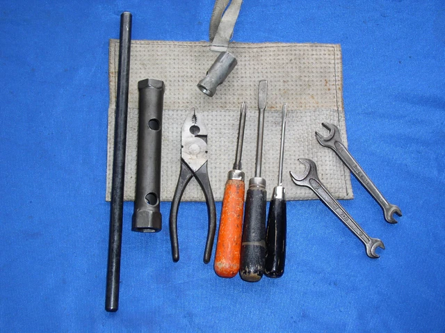 ORIGINAL VW KÄFER Ovali Brezel Bordwerkzeug Tool Kit Bug Beetle Hazet V ...