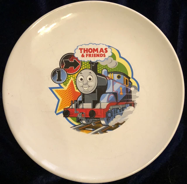 KINNERTON THOMAS & Friends Thomas The Tank Engine Ceramic Side Plate in ...