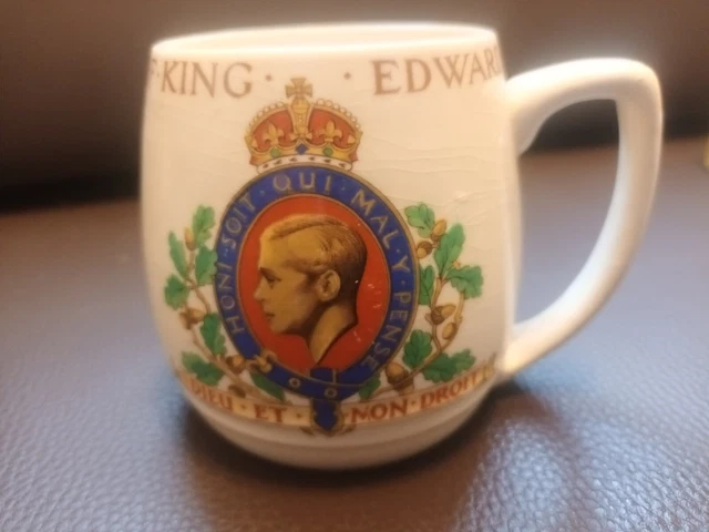 VINTAGE COMMEMORATIVE CORONATION King Edward VIII Meakin EUR 14,16 ...