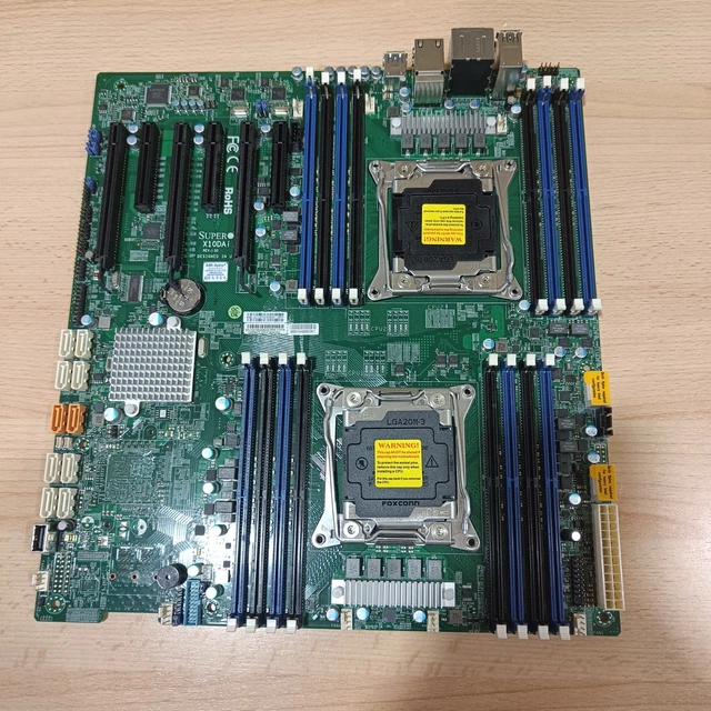 SUPERMICRO X10DAI DUAL Socket LGA2011-3 ATX Motherboard £217.77 - PicClick UK