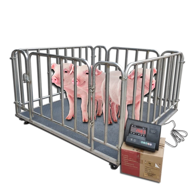 LIVESTOCK CAGE WEIGH Weighing Scale Cow Sheep Veterinary Scales for Pet ...