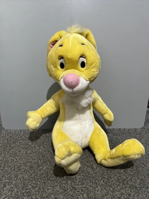 VINTAGE DISNEY STORE Exclusive Rabbit Plush Winnie The Pooh Yellow 12 ...