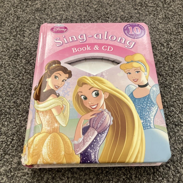 DISNEY PRINCESS SING-ALONG Book & Cd £3.32 - PicClick UK