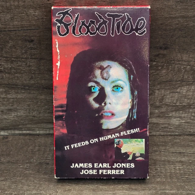 BLOOD TIDE VHS Movie James Earl Jones Jose Ferrer Horror Movie $29.99 ...