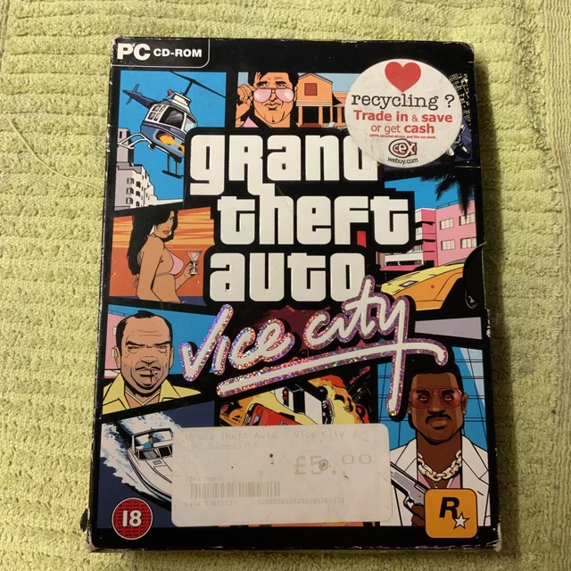 GRAND THEFT AUTO Vice City VC Rockstar boxed edition limited edition ...