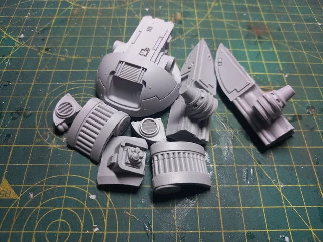 HORUS HERESY SICARAN Arcus Turret Spare Space Marine Army 30k 40k tank ...