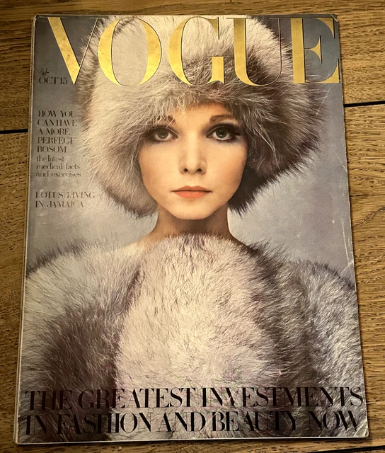 VOGUE UK BRITISH 15th October 1968 Lesley Jones by Barry Lategan ...