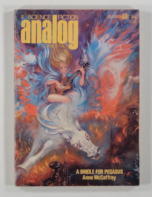 1973 JUL ANALOG SCIENCE FICTION & FACT Anne McCaffrey EDWARE WELLEN ...