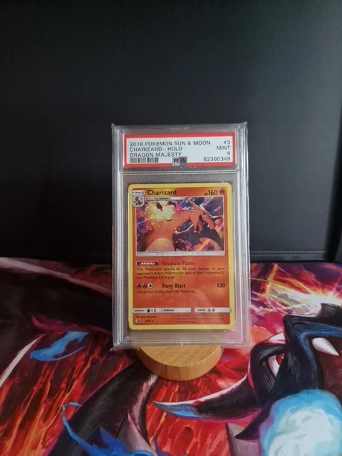 POKÉMON TCG CHARIZARD Dragon Majesty Holo Card 3/70 Rare PSA 9 Mint £1. ...