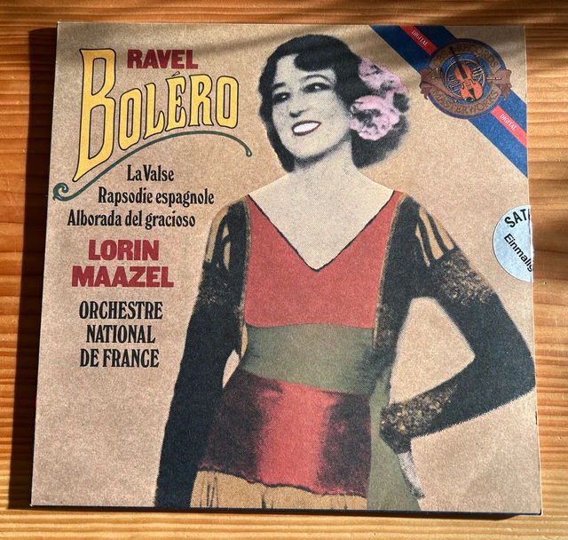 RAVEL BOLERO LA Valse Rapsodie espagnole Alborada del gracioso • LORIN ...